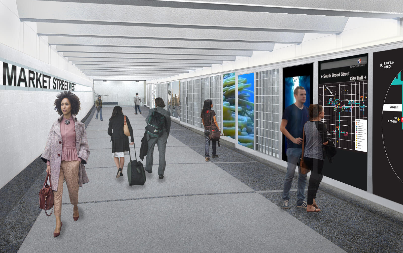 Philly is Excited for SEPTA’s “Downtown Link” Concourse Upgrades