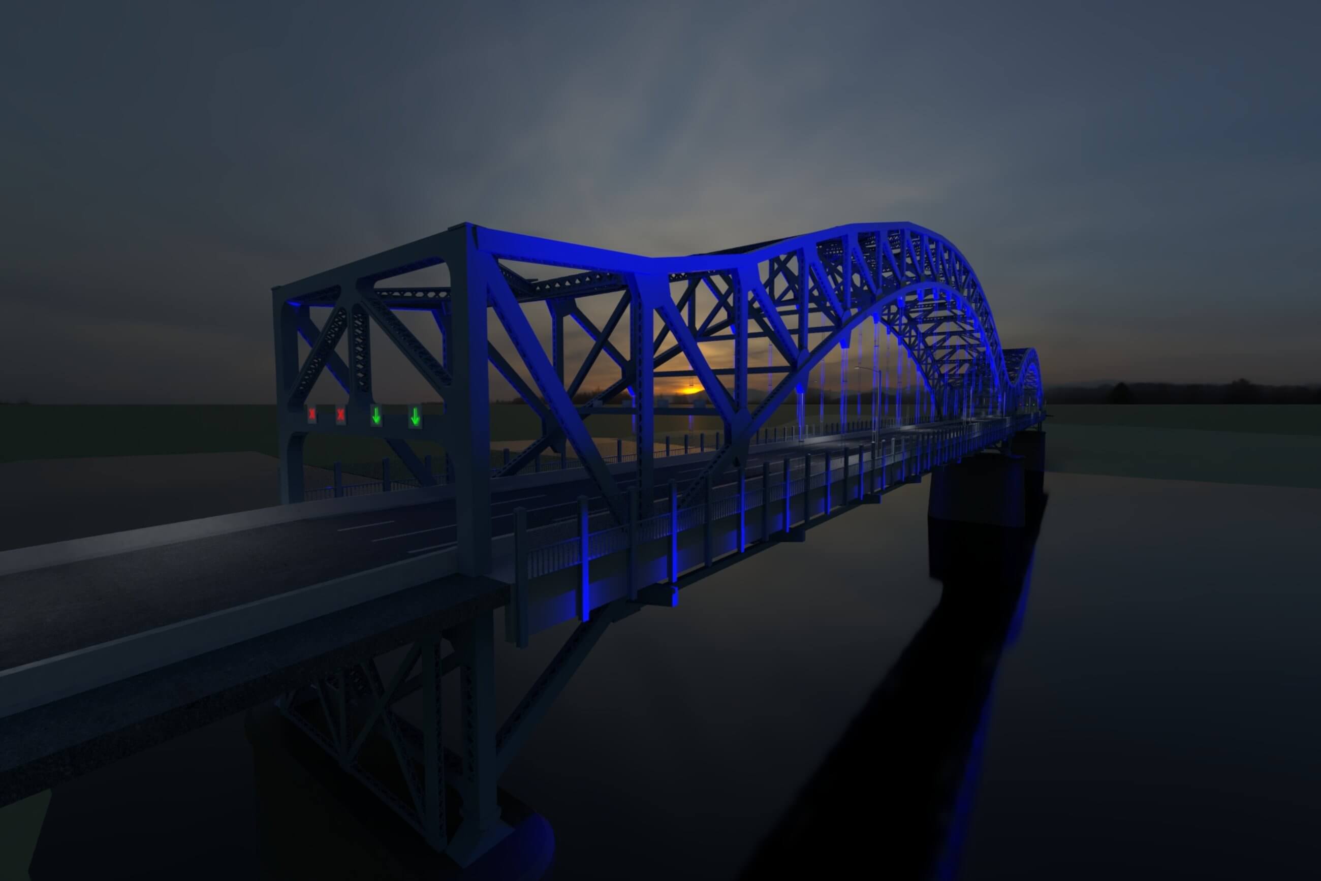 Arrigoni Bridge - The Lighting Practice