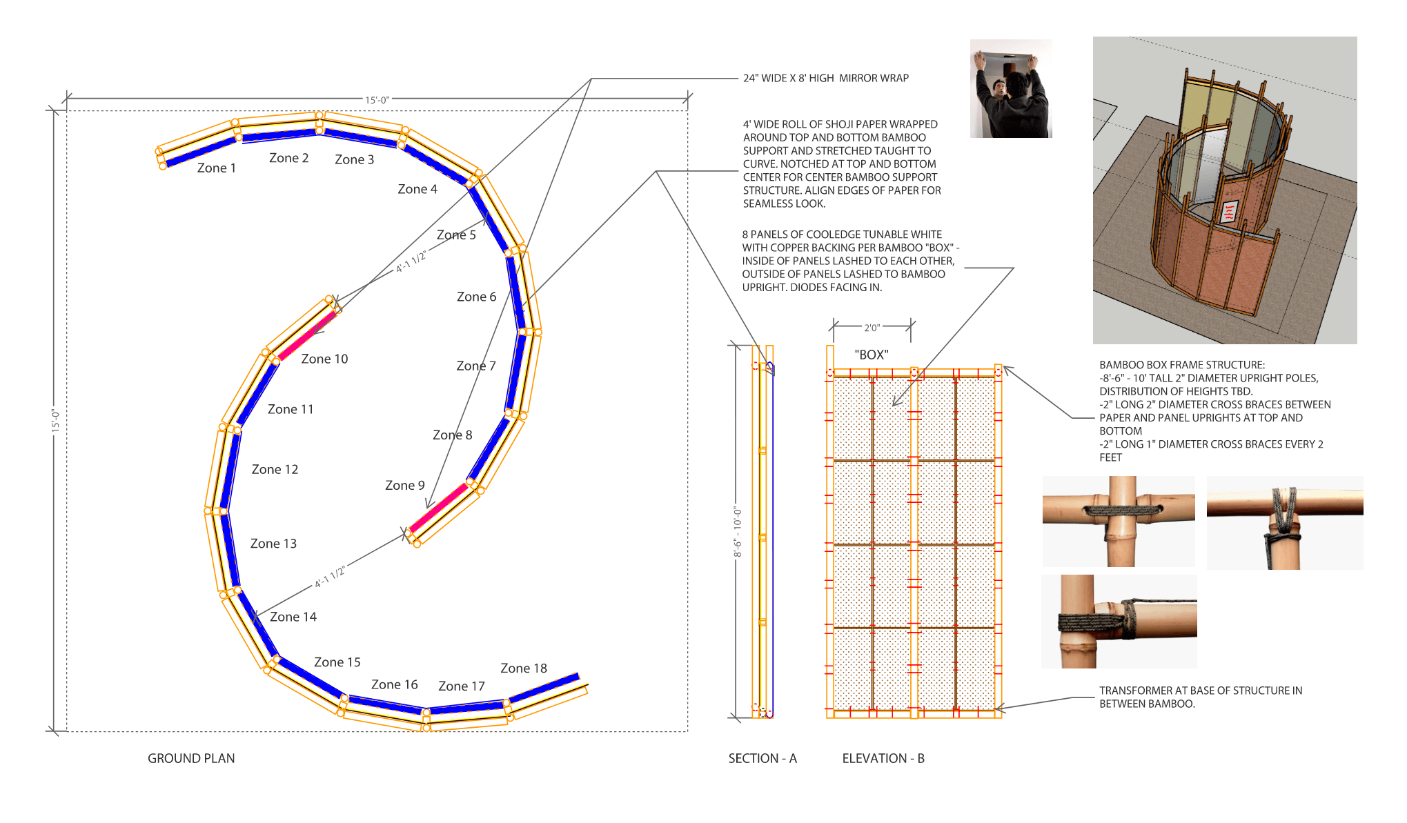 LightFair 2023 Immersive Lighting Installation - The Lighting Practice