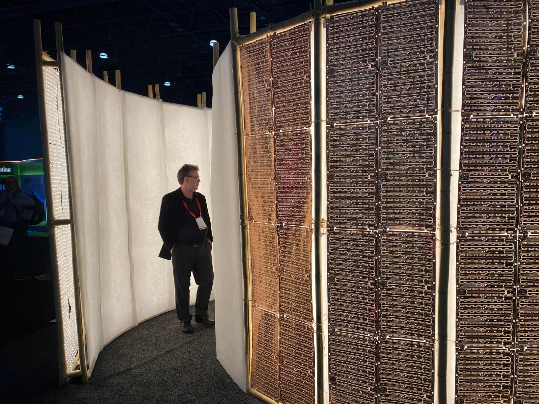 LightFair 2023 Immersive Lighting Installation - The Lighting Practice