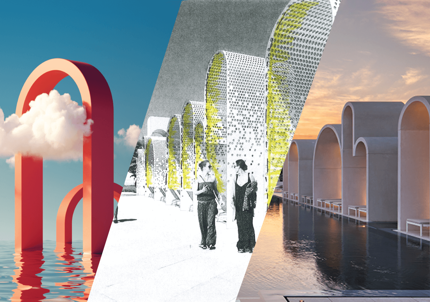 Aqua Foro Pool Club Design Process - The Lighting Practice